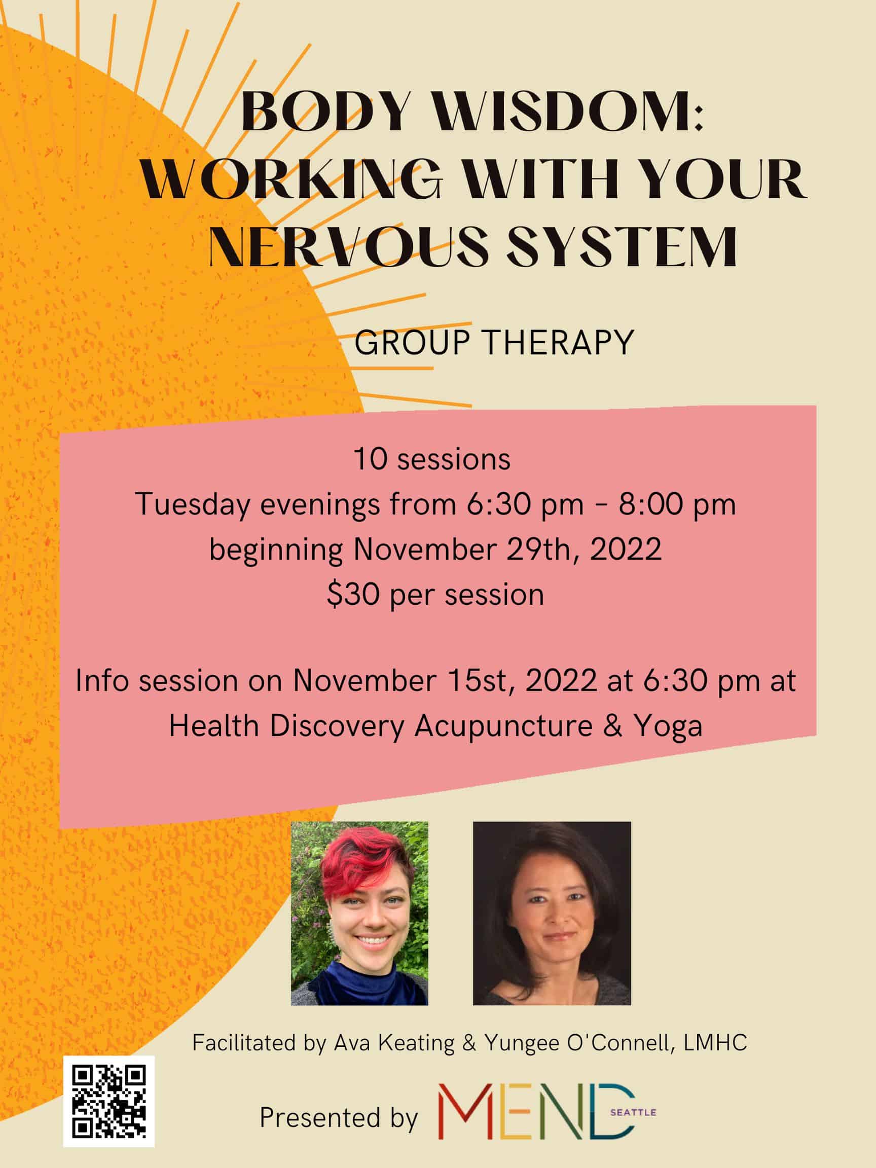 Body Wisdom Flyer – MEND Seattle